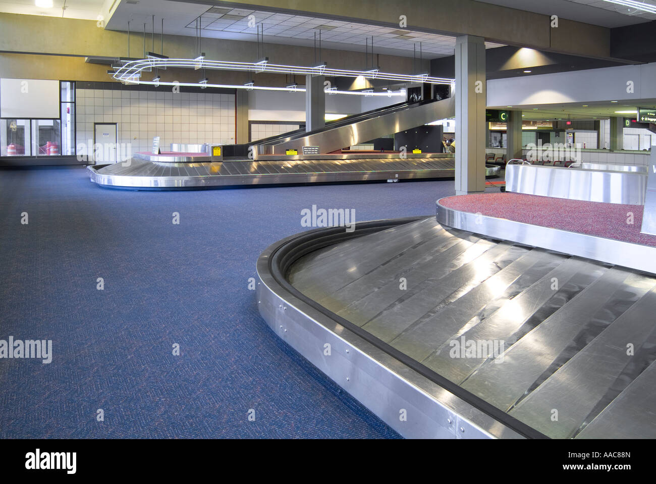 Luggage Baggage Claim Carousel Collection Belt, Empty, Pittsburgh, PA ... Luggage Baggage Claim Carousel Collection Belt, Empty, Pittsburgh, PA ...