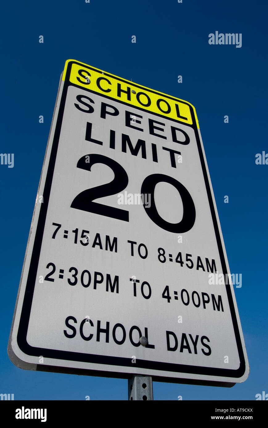 20 mph School zone speed limit sign Stock Photo, Royalty Free Image ... 20 mph School zone speed limit sign Stock Photo, Royalty Free Image ...