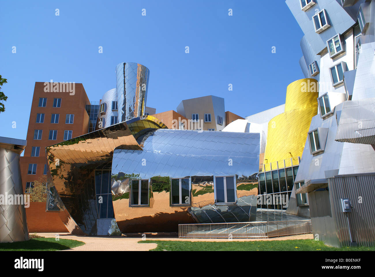 Stata Center, MIT, Massachusetts Institute of Technology Stock Photo ... Stata Center, MIT, Massachusetts Institute of Technology Stock Photo ...