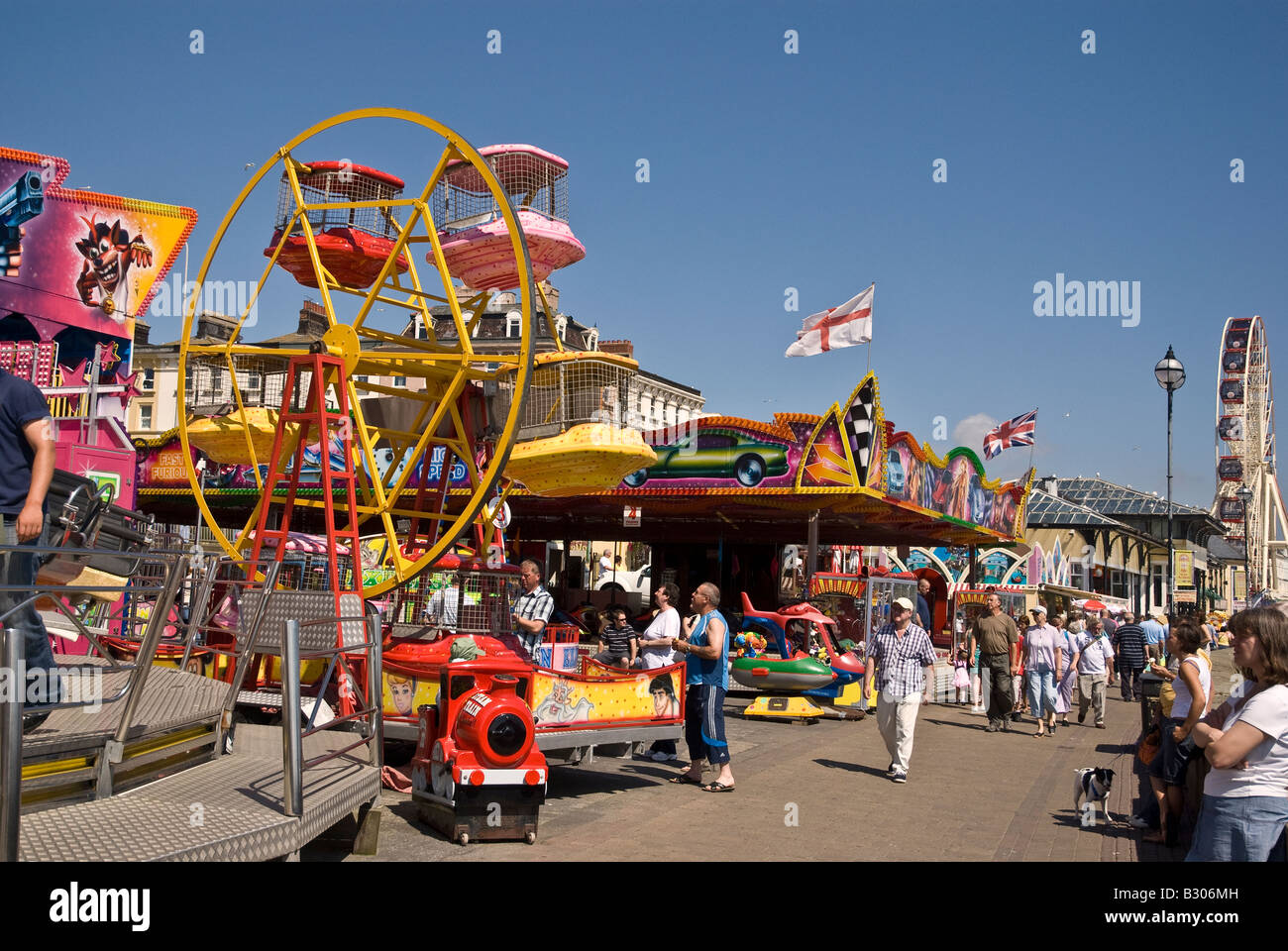 Seafront Funfair Bridlington Yorkshire UK Stock Photo, Royalty Free ... Seafront Funfair Bridlington Yorkshire UK Stock Photo, Royalty Free ...