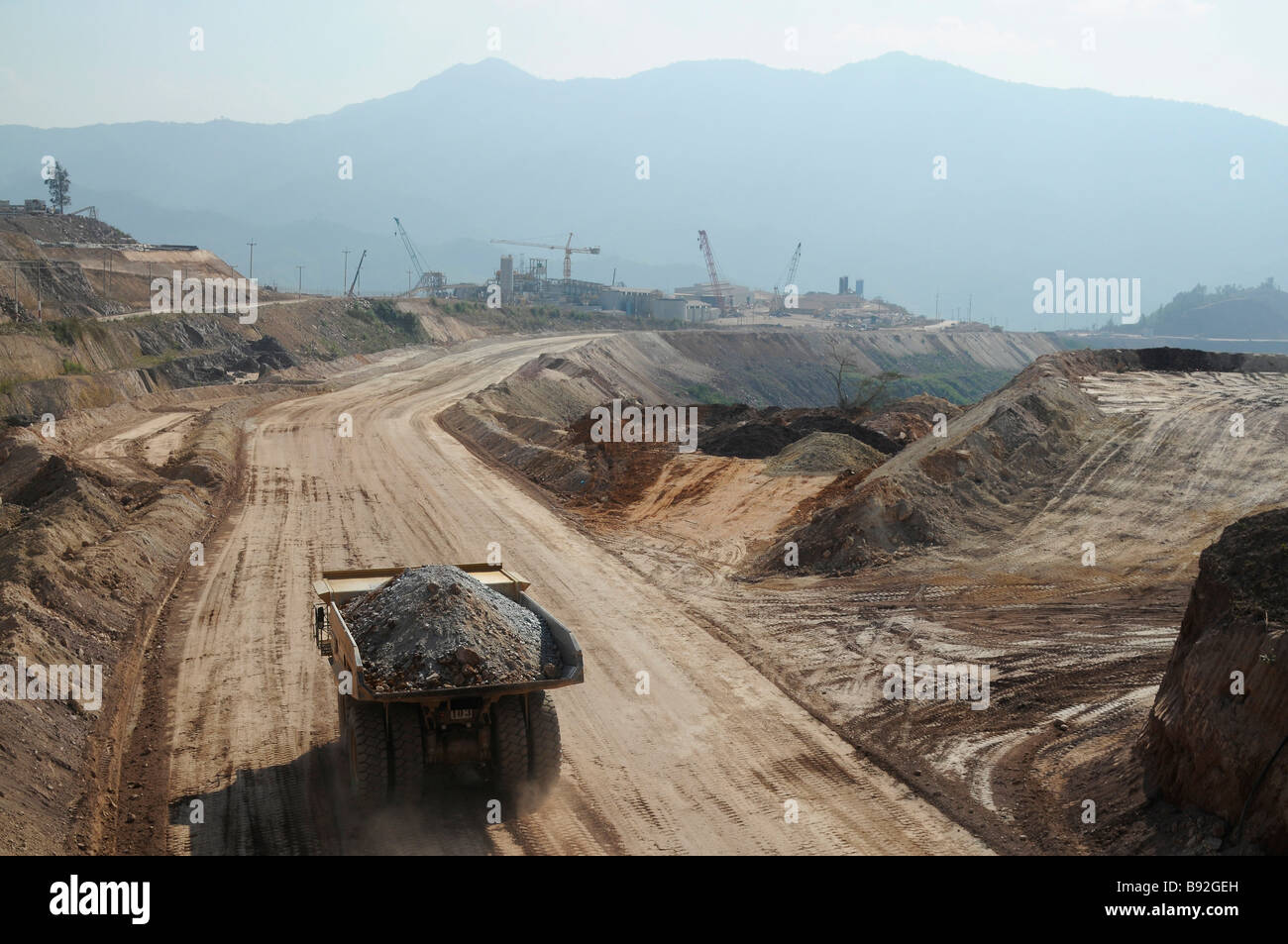 Phu Bia Mine Laos Gold copper mining Stock Photo: 22799129 - Alamy