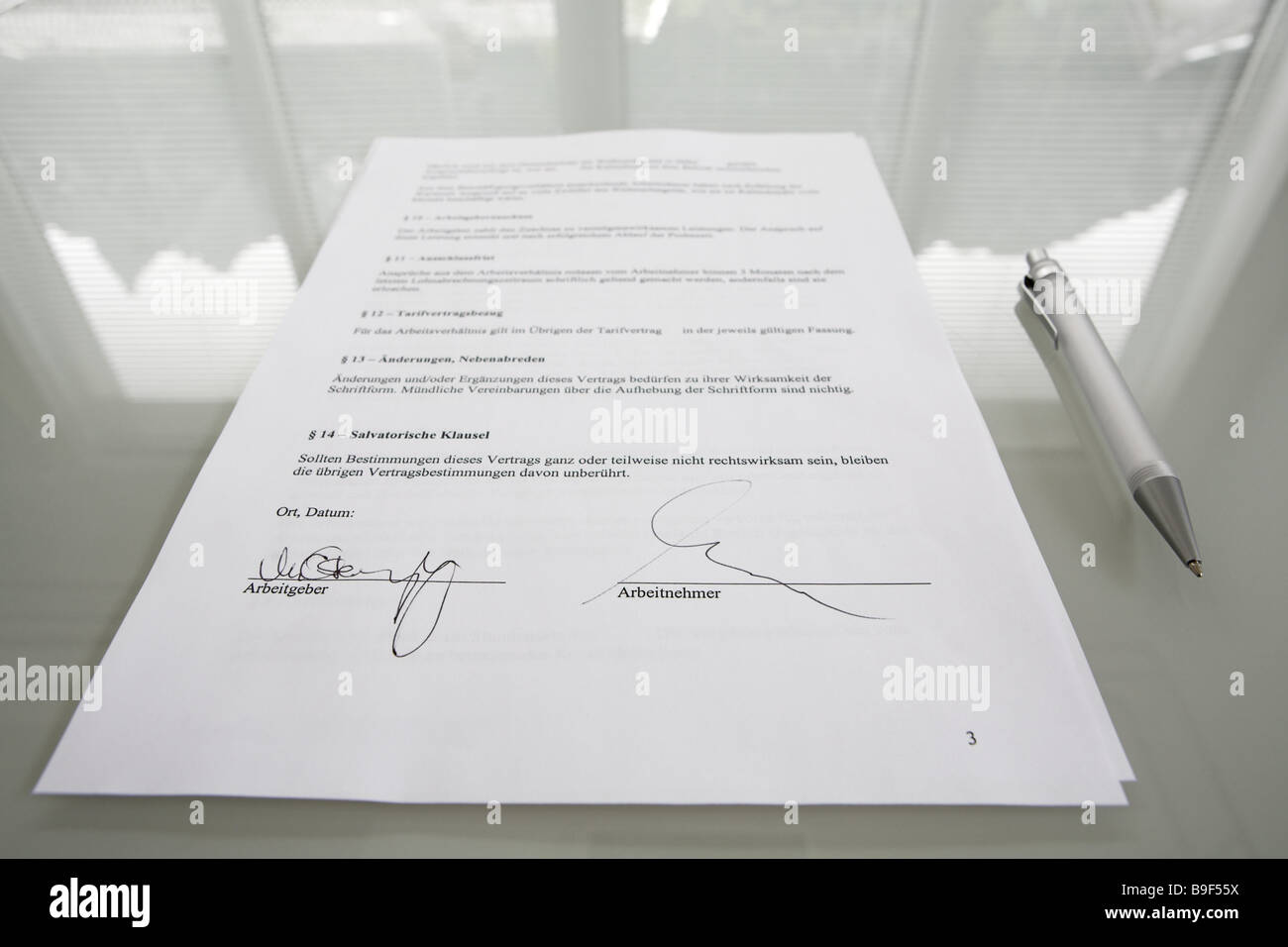 Document employment contract pen signature s series employees Stock ... Document employment contract pen signature s series employees Stock ...