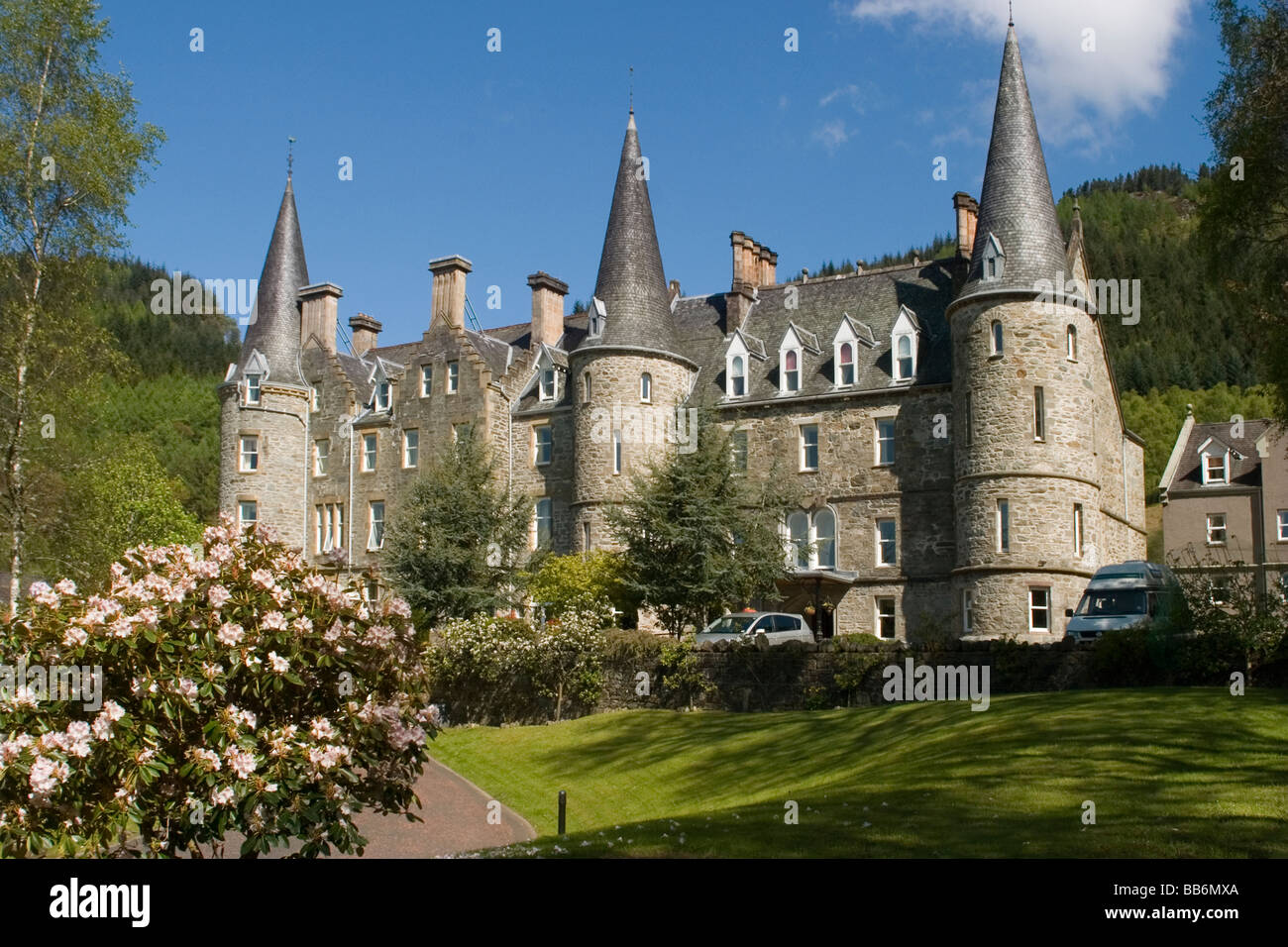 Scotland Trossachs hotel Tigh Mor Stock Photo, Royalty Free Image ... Scotland Trossachs hotel Tigh Mor Stock Photo, Royalty Free Image ...