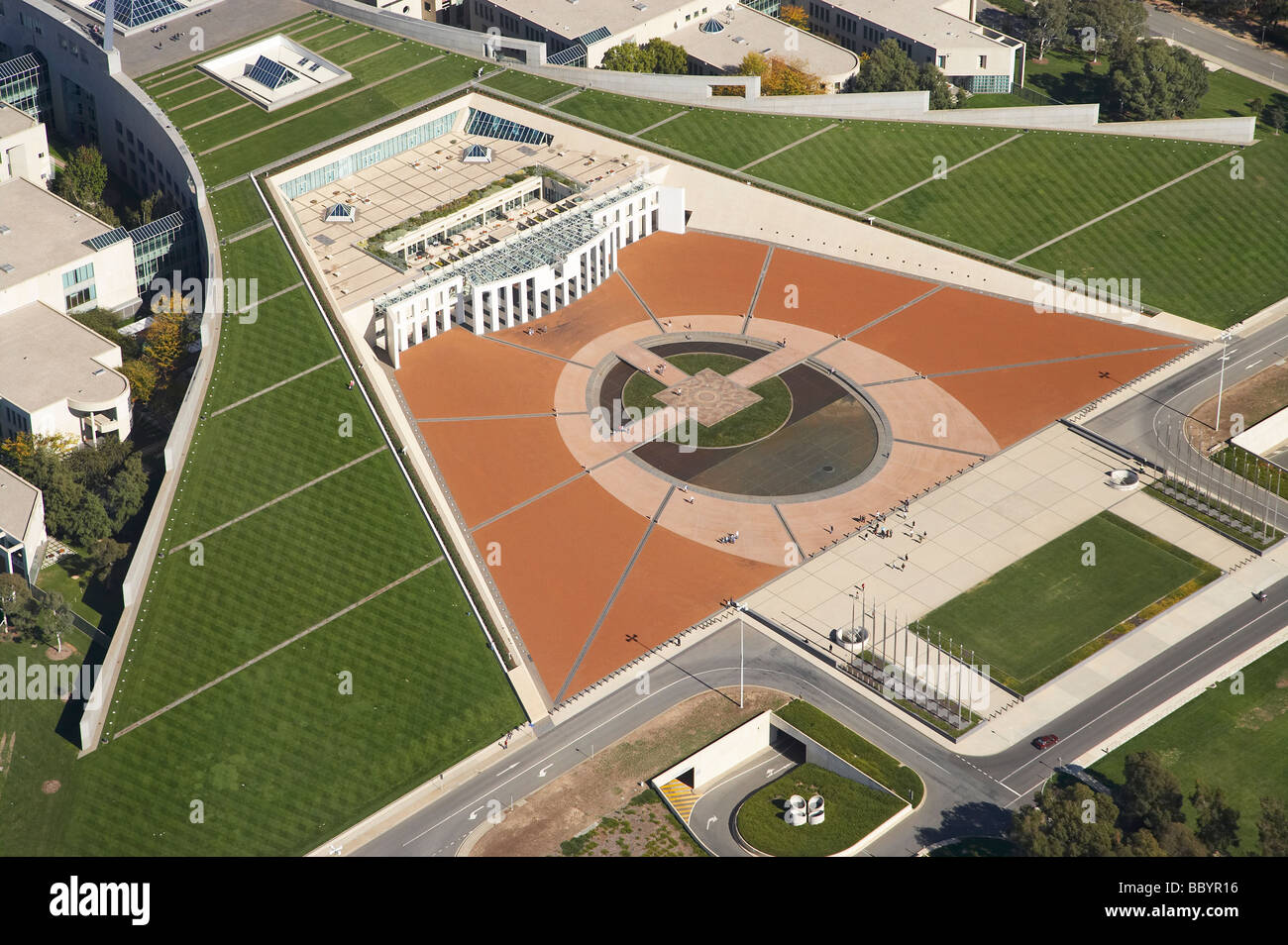 Entrance to Parliament House Capital Hill Canberra ACT Australia Stock Photo, Royalty Free Image ...