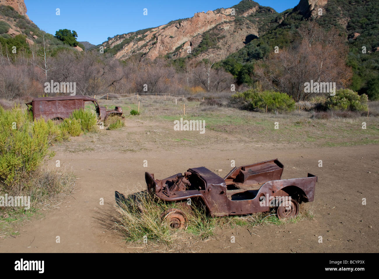 Old Mash (television Series) location set, Malibu Creek State Park ... Old Mash (television Series) location set, Malibu Creek State Park ...