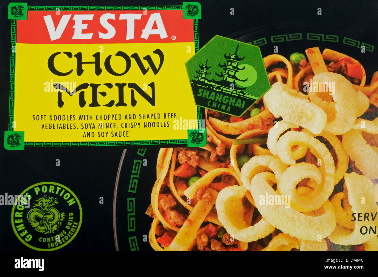 Vesta Chow Mein Ready Meal Stock Photo Royalty Free Image 26731836