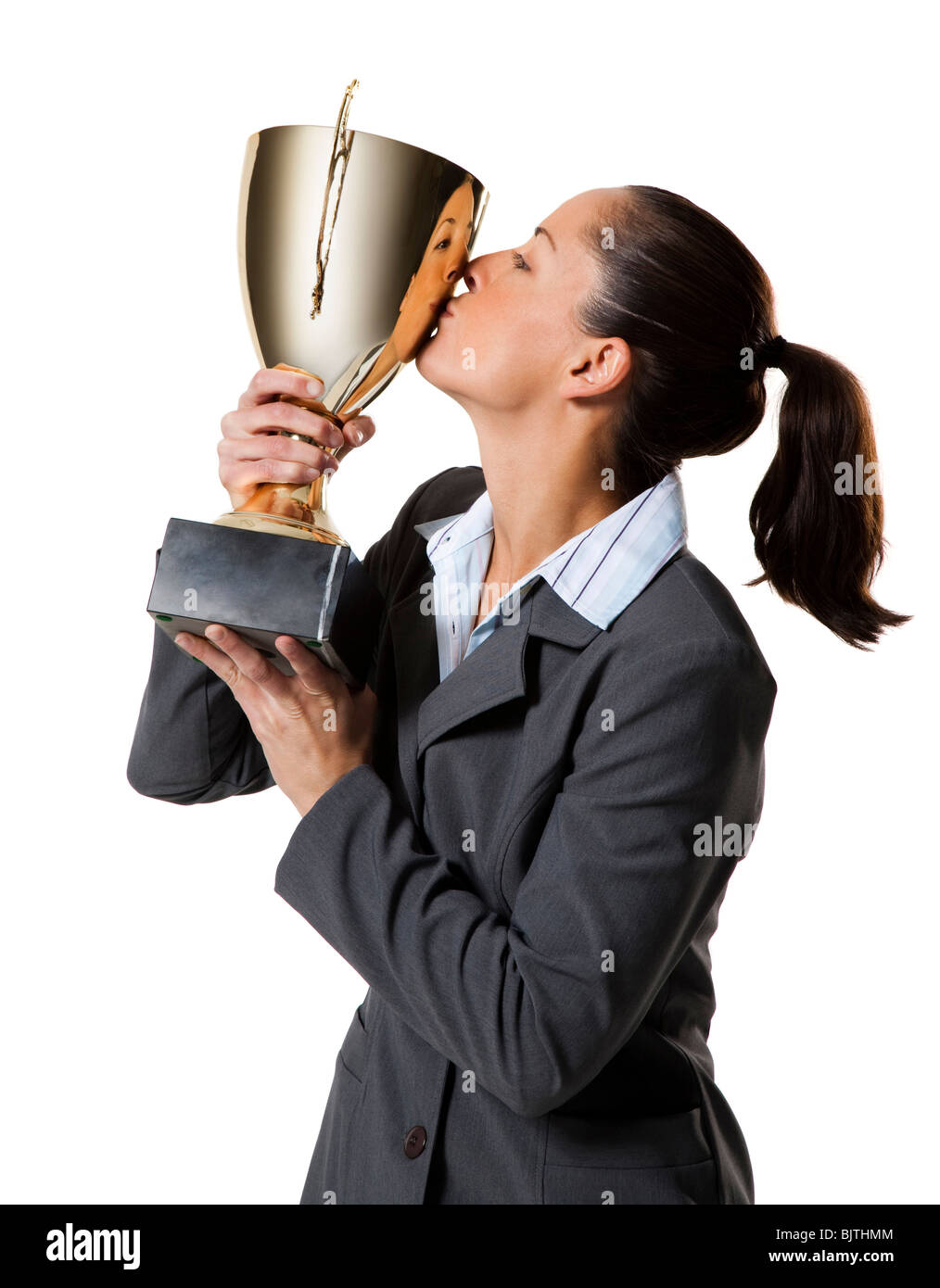 Woman holding trophy Stock Photo, Royalty Free Image: 28814932 - Alamy Woman holding trophy Stock Photo, Royalty Free Image: 28814932 - Alamy
