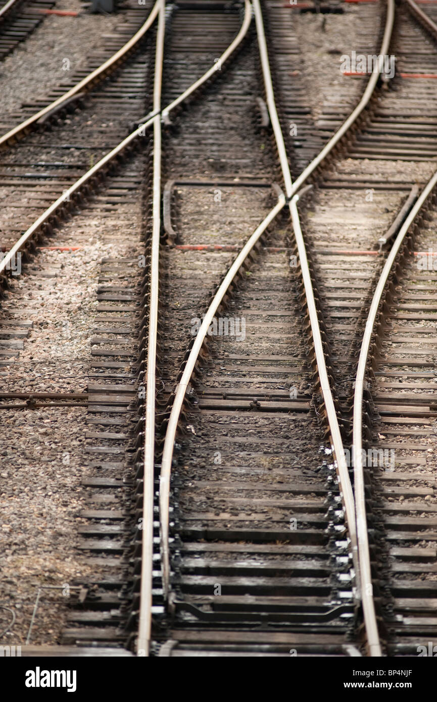 Bluebell Railway track points, Sheffield Park Stock Photo, Royalty Free ... Bluebell Railway track points, Sheffield Park Stock Photo, Royalty Free ...