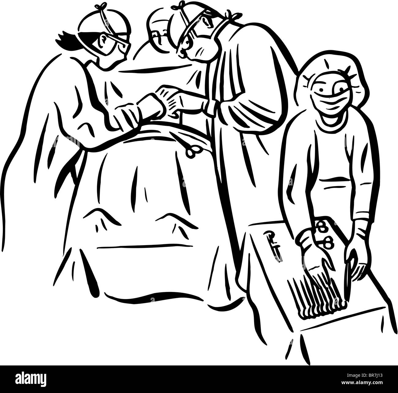 Surgeons performing a surgery at the operating room Stock Photo ... Surgeons performing a surgery at the operating room Stock Photo ...