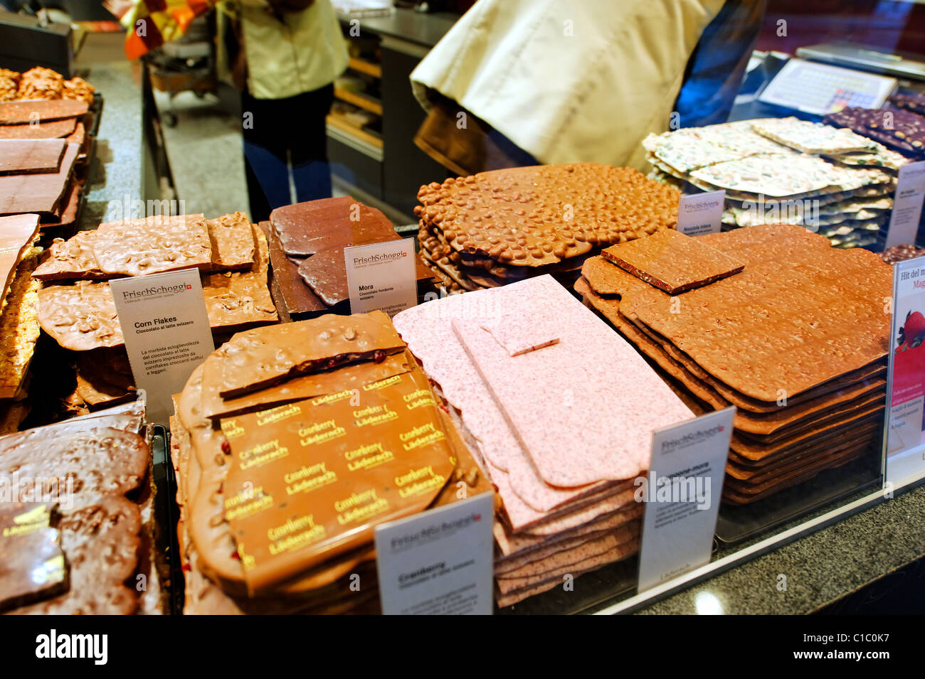 Chocolate shop Laderach Merkur, Via Nassa, Lugano, Switzerland Stock ... Chocolate shop Laderach Merkur, Via Nassa, Lugano, Switzerland Stock ...