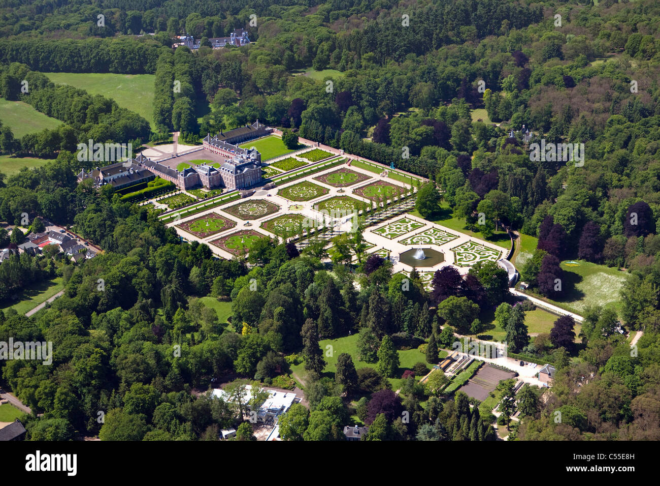 The Netherlands, Apeldoorn, Royal Palace Het Loo. Museum and gardens ... The Netherlands, Apeldoorn, Royal Palace Het Loo. Museum and gardens ...
