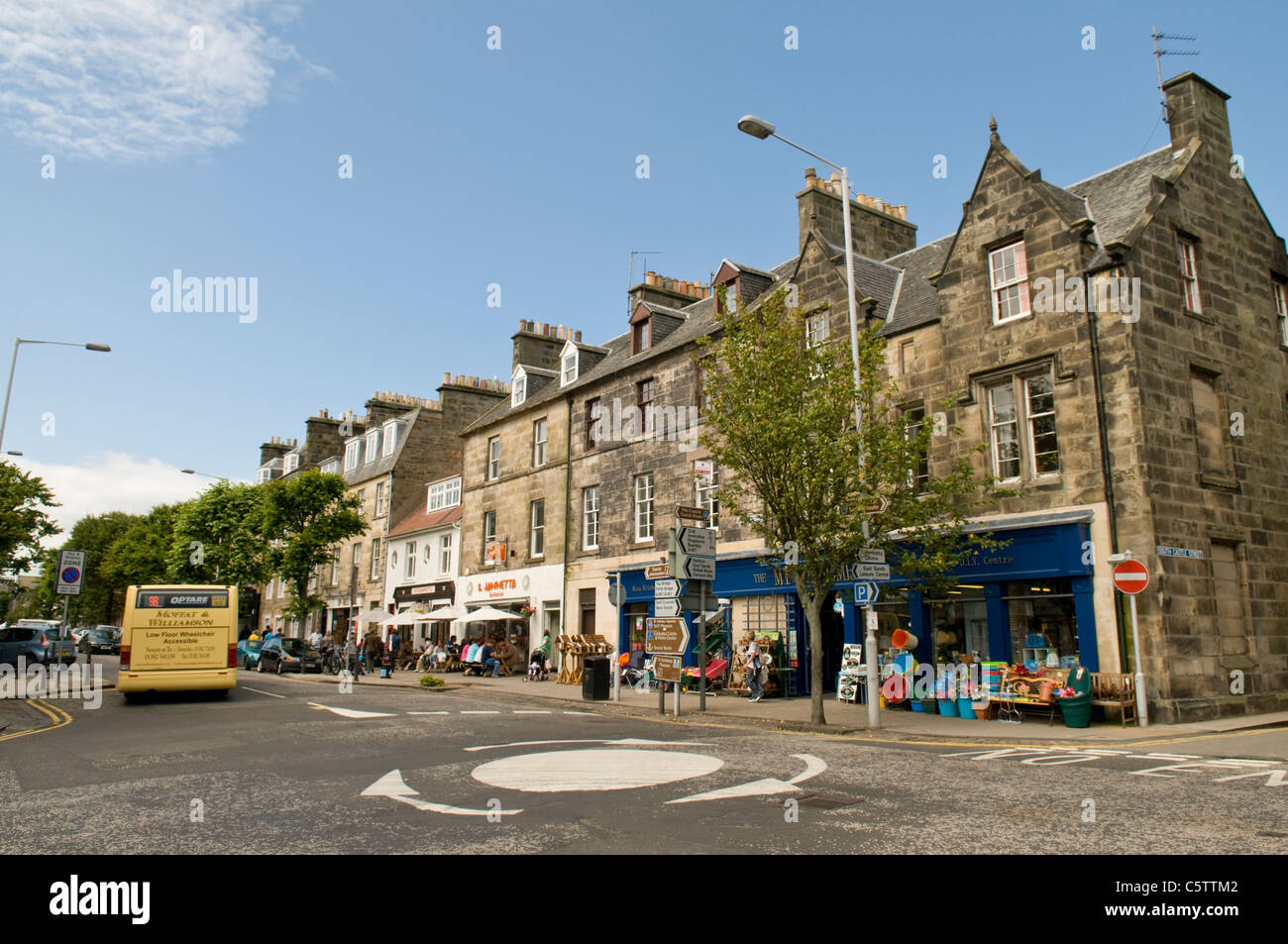 South Street, St. Andrews, Fife Scotland Stock Photo, Royalty Free ... South Street, St. Andrews, Fife Scotland Stock Photo, Royalty Free ...