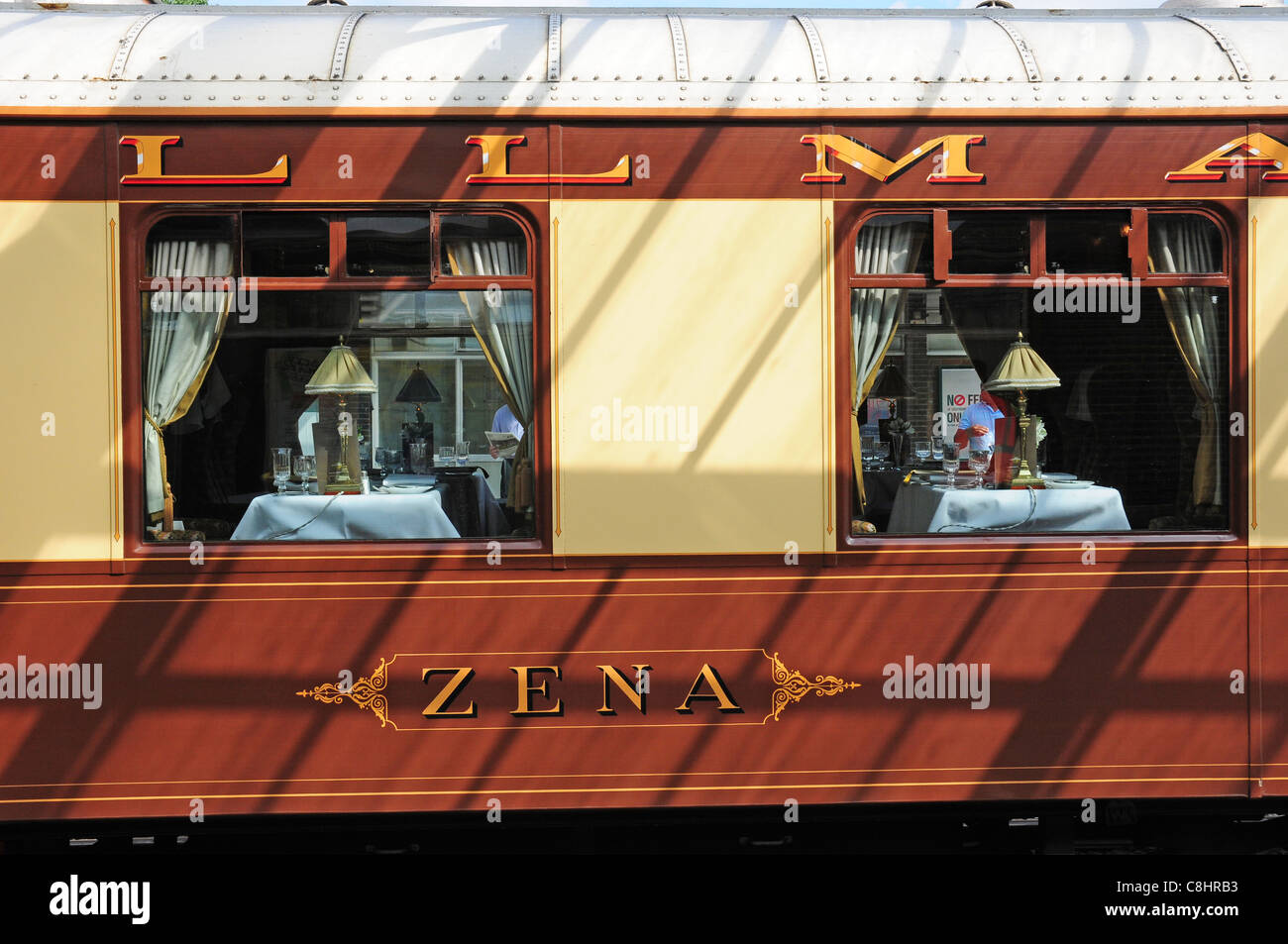 Two windows in Zena Pullman carriage of The Orient Express Stock Photo ... Two windows in Zena Pullman carriage of The Orient Express Stock Photo ...