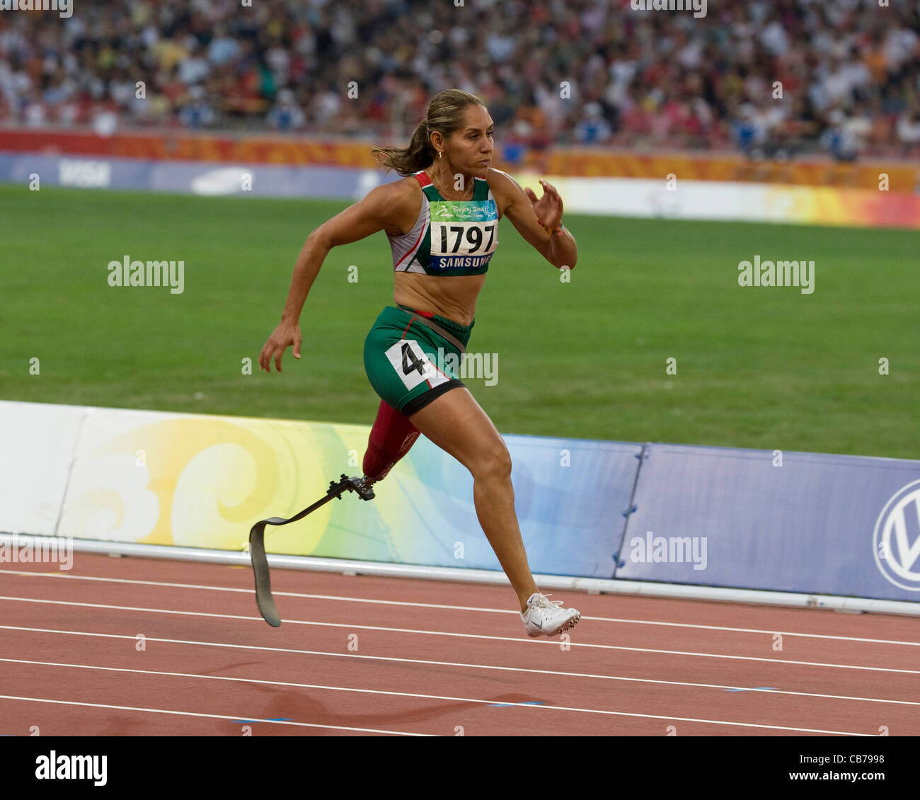 athletic competition 2008 Paralympic Games Mexican female amputee Stock ... athletic competition 2008 Paralympic Games Mexican female amputee Stock ...