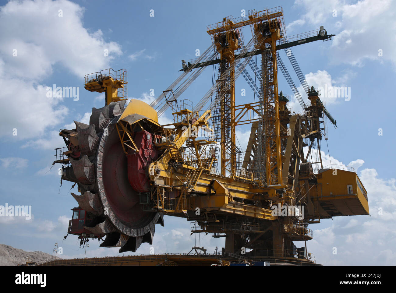 coal open-pit mining and the coal excavator Stock Photo, Royalty Free ... coal open-pit mining and the coal excavator Stock Photo, Royalty Free ...