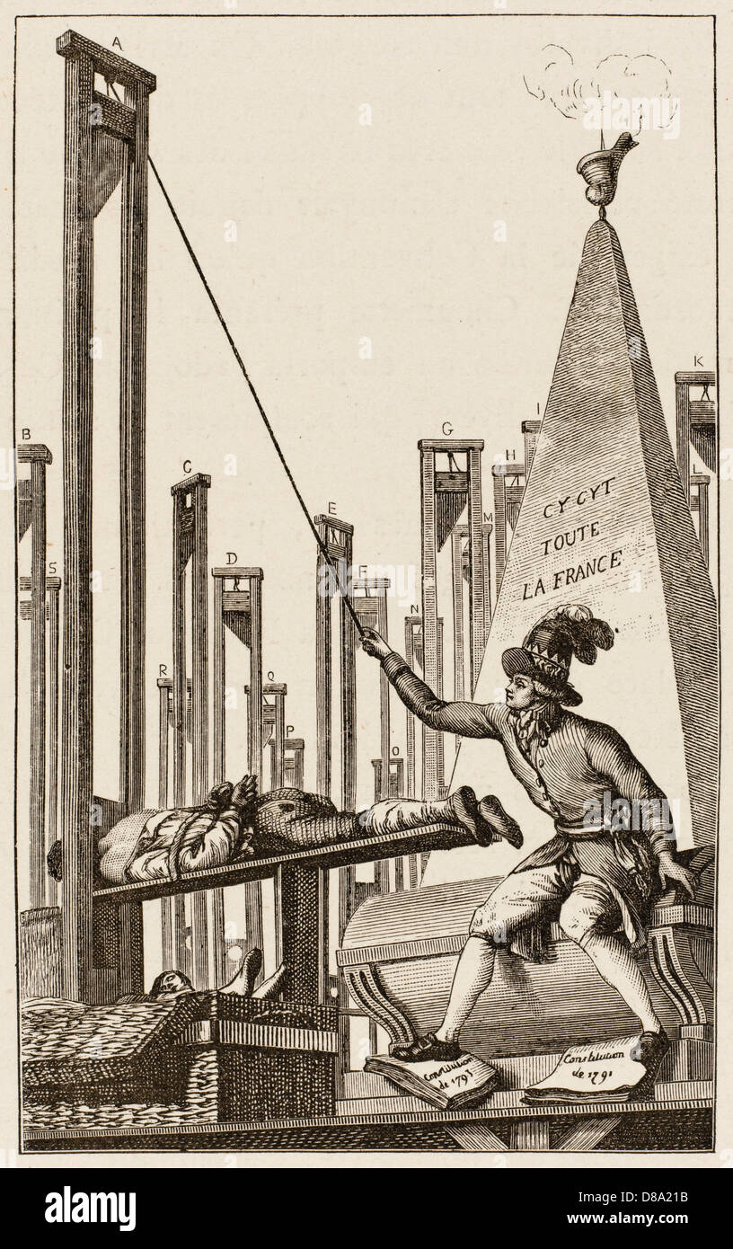 Robespierre Cartoon Stock Photo, Royalty Free Image: 56769479 - Alamy