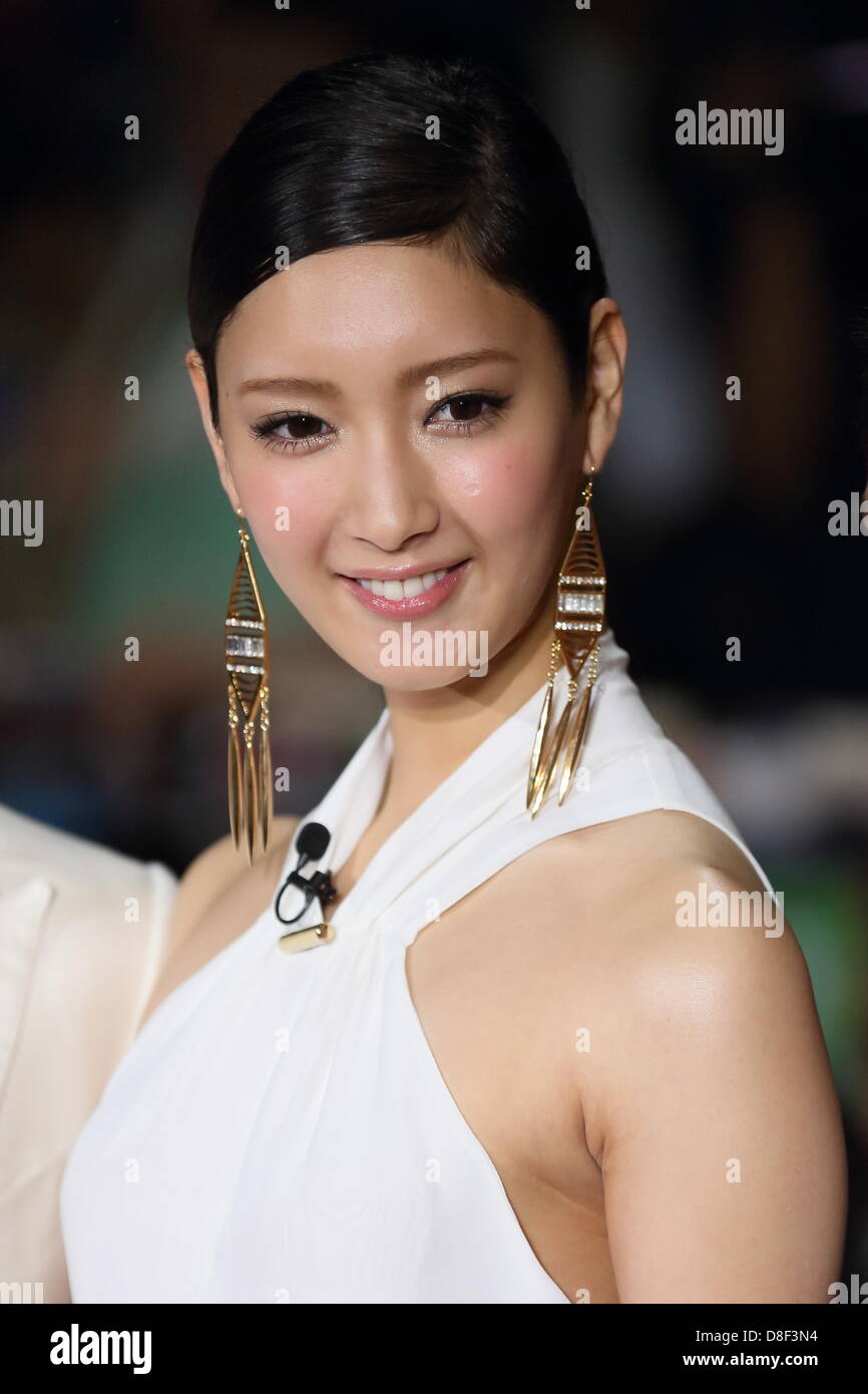 Nanao, May 27, 2013 : Japanese model Nanao attends G.I.Joe Stock Photo, Royalty Free Image ...