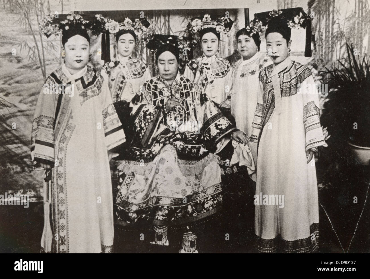 Empress Dowager Cixi; Tzu-Hsi (1835-1908) Empress Dowager of the Stock ... Empress Dowager Cixi; Tzu-Hsi (1835-1908) Empress Dowager of the Stock ...
