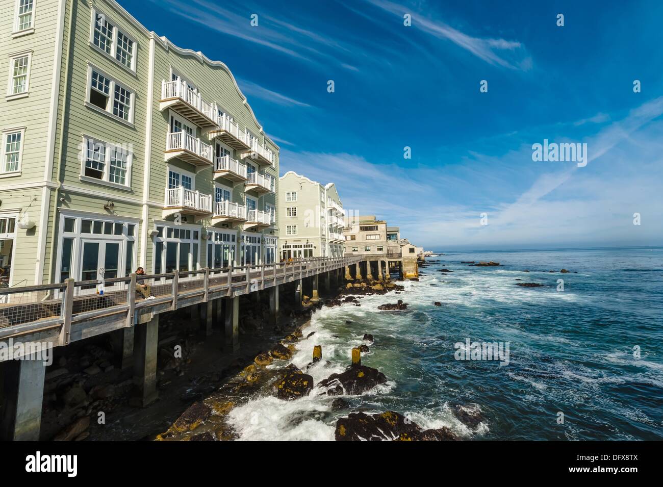 Intercontinental Clement Monterey Hotel, Cannery Row, Monterey Stock ... Intercontinental Clement Monterey Hotel, Cannery Row, Monterey Stock ...