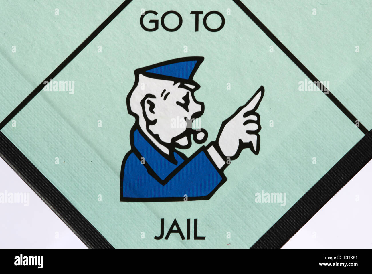 Go to jail space on a Monopoly Game Board Stock Photo, Royalty Free ... Go to jail space on a Monopoly Game Board Stock Photo, Royalty Free ...