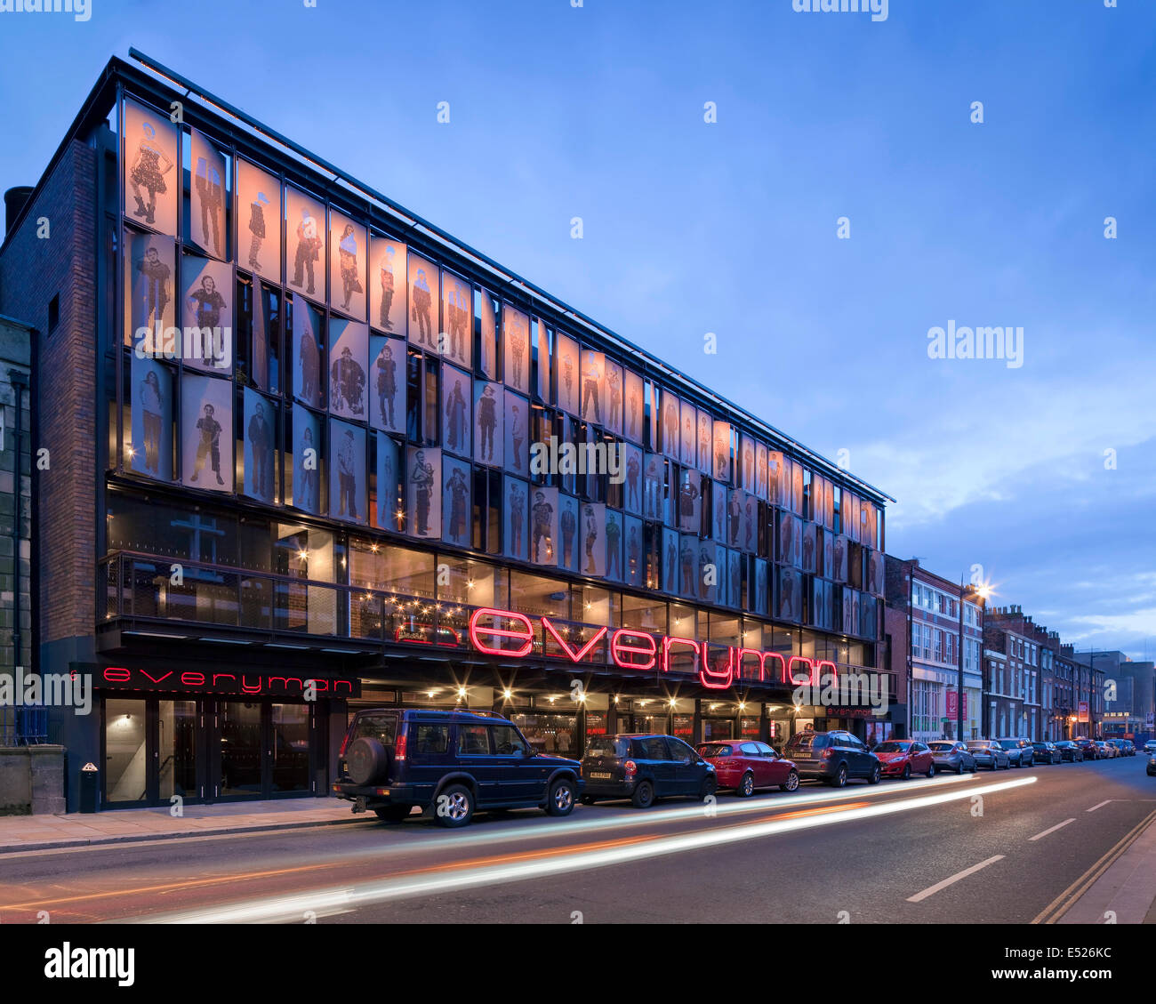 Everyman Theatre, Liverpool, United Kingdom. Architect: Haworth Stock Photo, Royalty Free Image ...