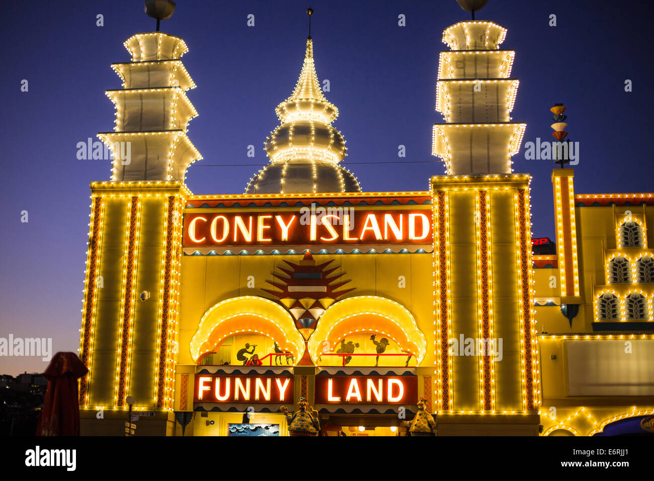 'Coney Island' at Luna Park in Sydney Stock Photo, Royalty Free Image ... 'Coney Island' at Luna Park in Sydney Stock Photo, Royalty Free Image ...
