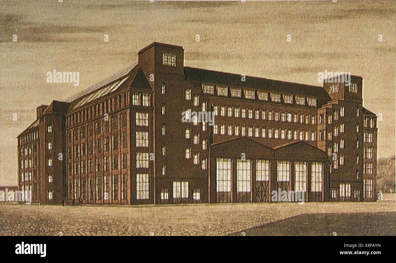 AEG High Tension Factory, Berlin. Artist: Behrens, Peter (1868-1940 ... AEG High Tension Factory, Berlin. Artist: Behrens, Peter (1868-1940 ...