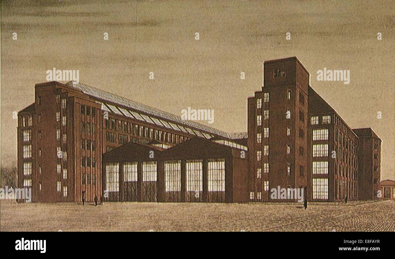 AEG High Tension Factory, Berlin. Artist: Behrens, Peter (1868-1940 ... AEG High Tension Factory, Berlin. Artist: Behrens, Peter (1868-1940 ...