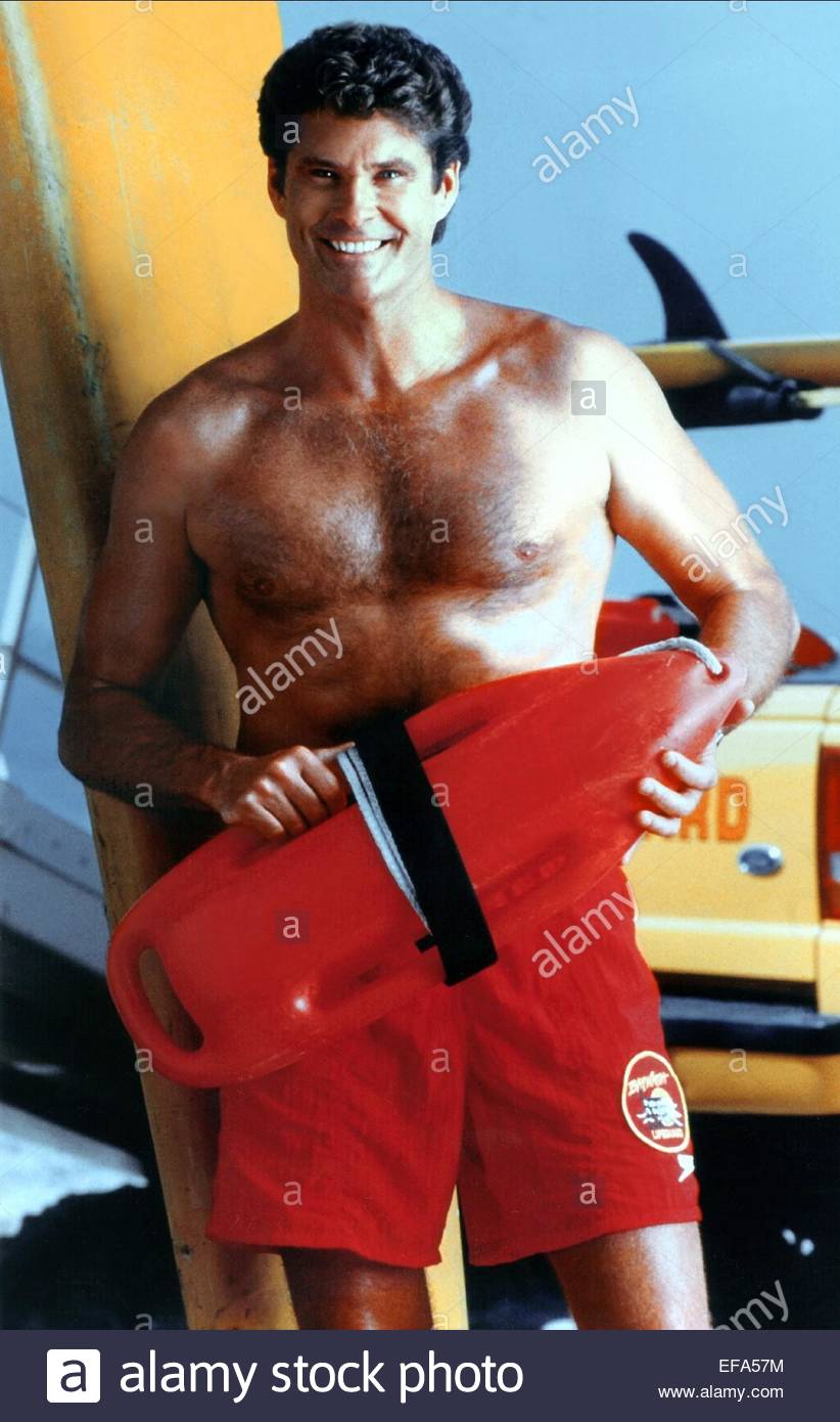 DAVID HASSELHOFF BAYWATCH (1989 Stock Photo, Royalty Free Image: 78284968 - Alamy