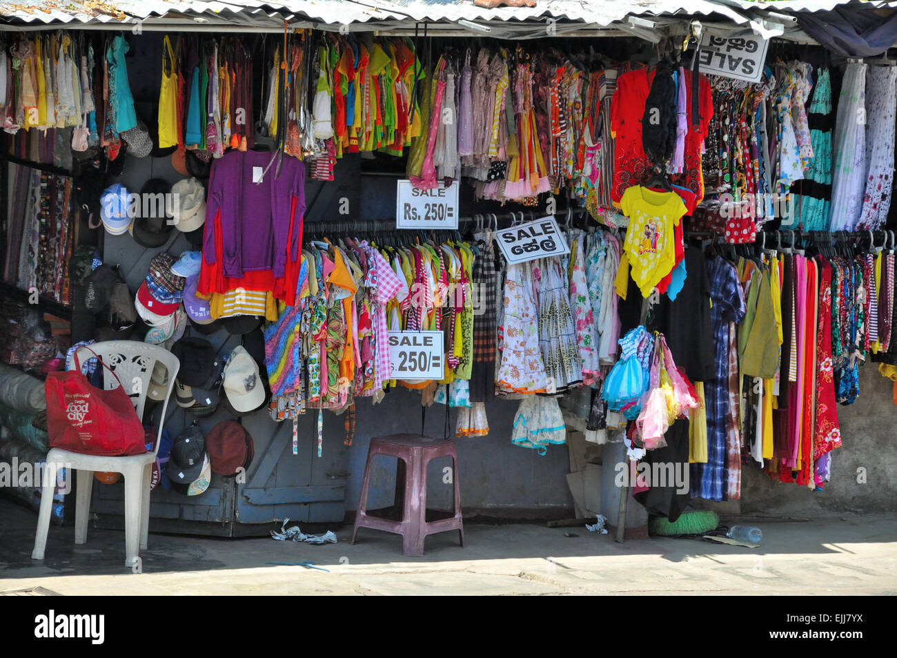 Local Clothing Shop Trincomalee Sri Lanka Stock Photo Royalty Free Local Clothing Shop Trincomalee Sri Lanka Stock Photo Royalty Free