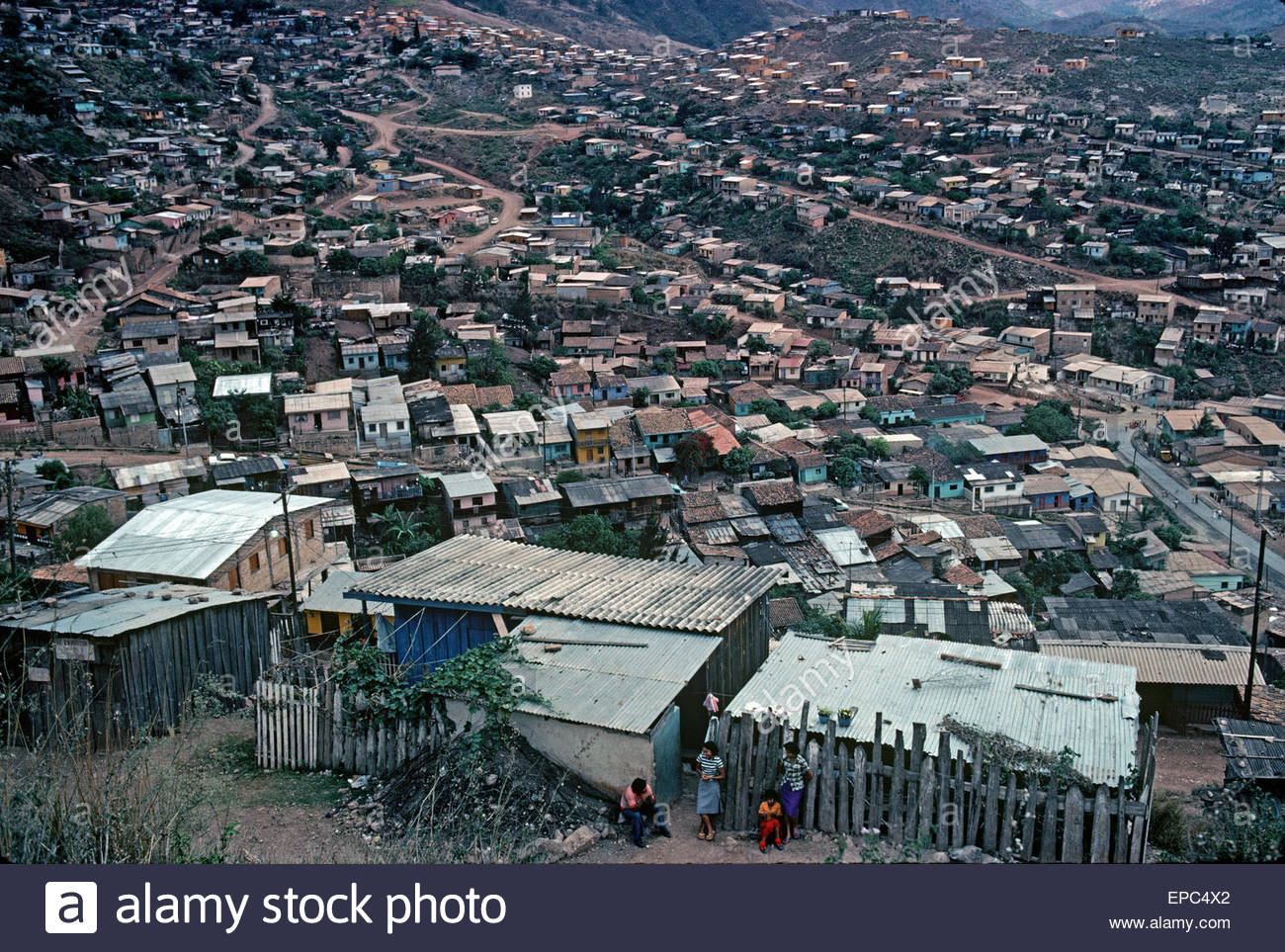 Shanty town in suburbs of Tegucigalpa, Honduras, Central America Stock ... Shanty town in suburbs of Tegucigalpa, Honduras, Central America Stock ...