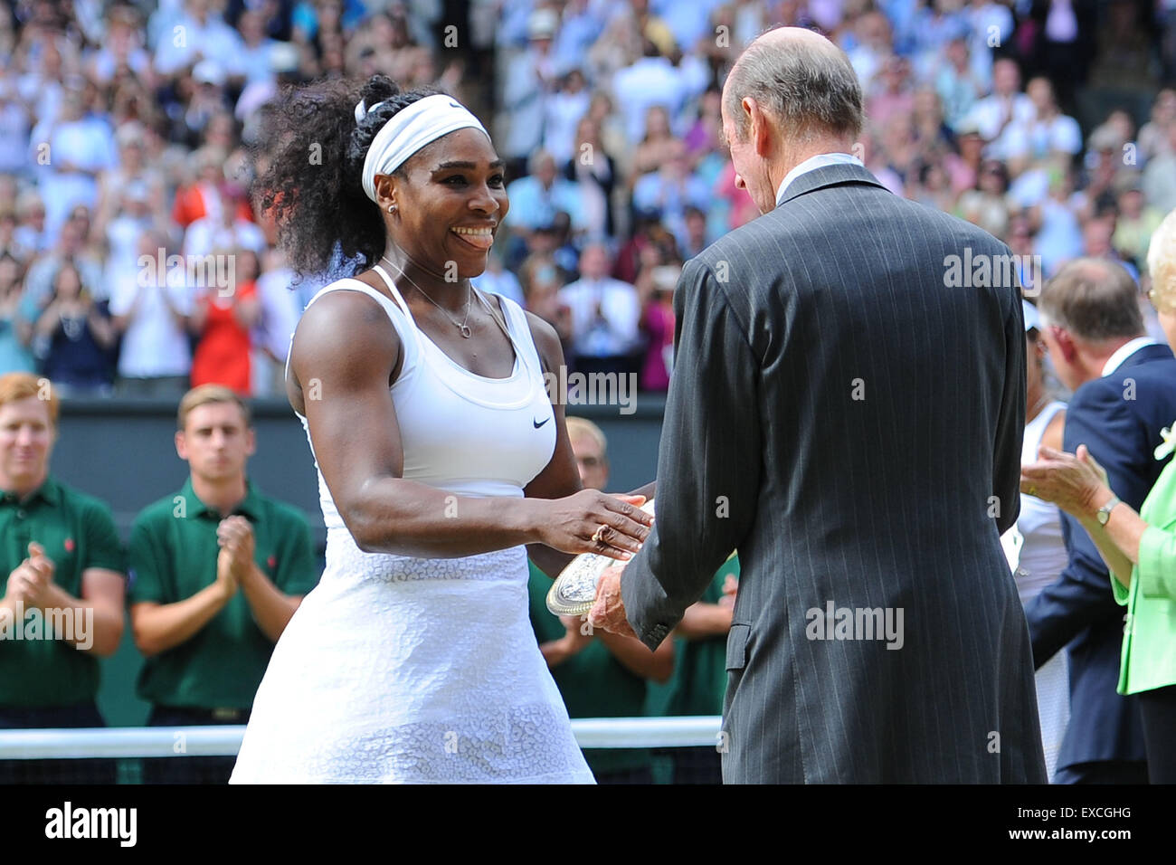 Wimbledon, UK. 11th July, 2015. The Wimbledon Tennis Championships ... Wimbledon, UK. 11th July, 2015. The Wimbledon Tennis Championships ...