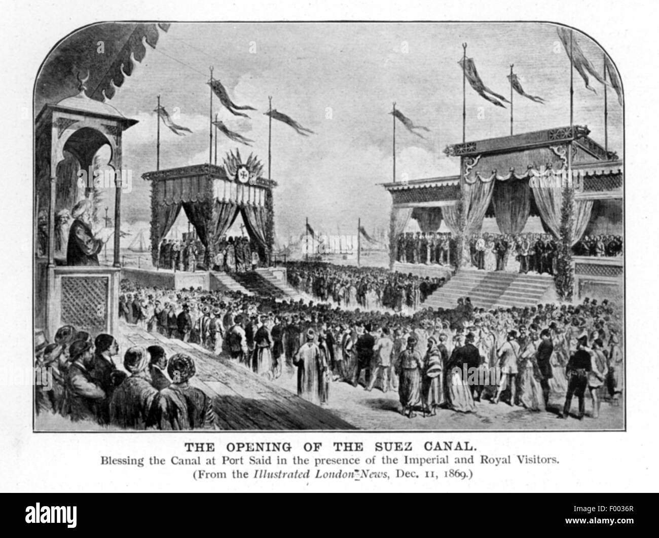 Port Said, Egypt — 1869 — Taking 10 years to build, the Suez Canal ... Port Said, Egypt — 1869 — Taking 10 years to build, the Suez Canal ...