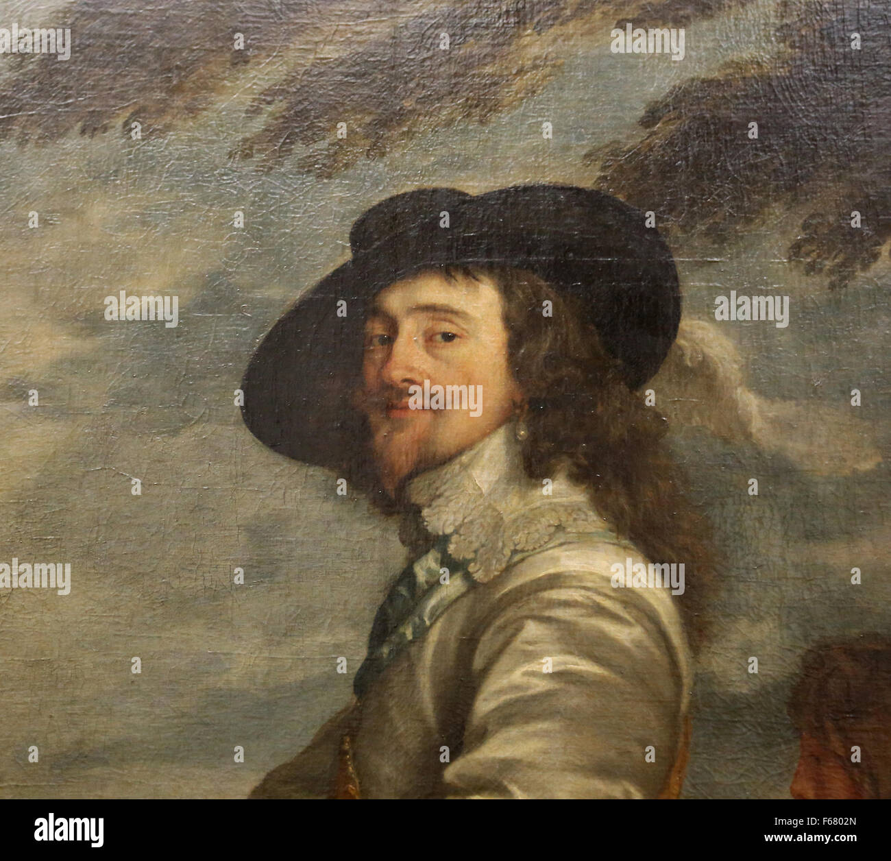 Charles I, King of England (1600-1649) at the Hunt. Portrait by Stock ... Charles I, King of England (1600-1649) at the Hunt. Portrait by Stock ...