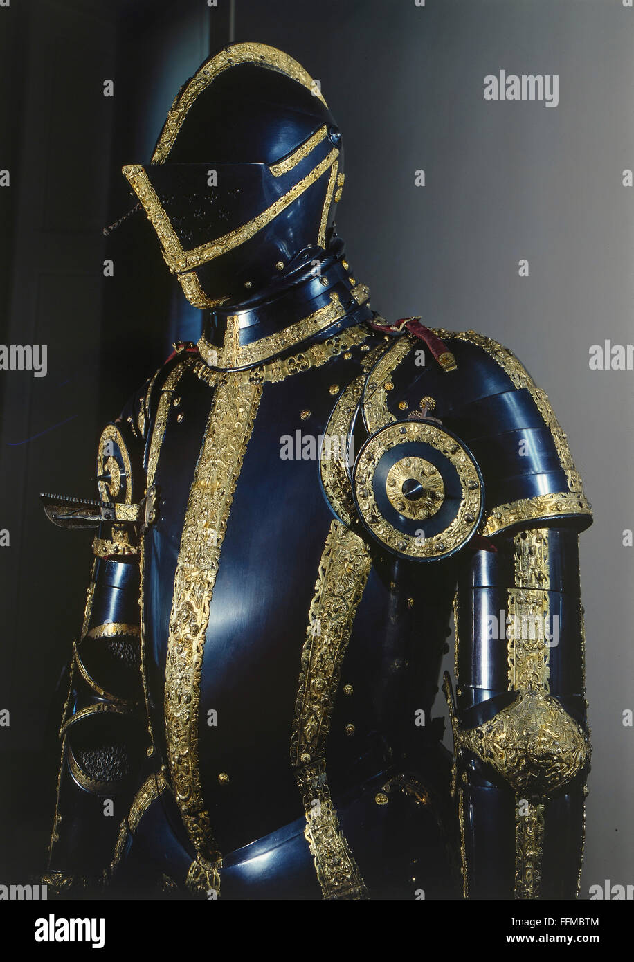 Ceremonial armour for emperor Maximilian II, circa 1550 - 1560 Stock ... Ceremonial armour for emperor Maximilian II, circa 1550 - 1560 Stock ...
