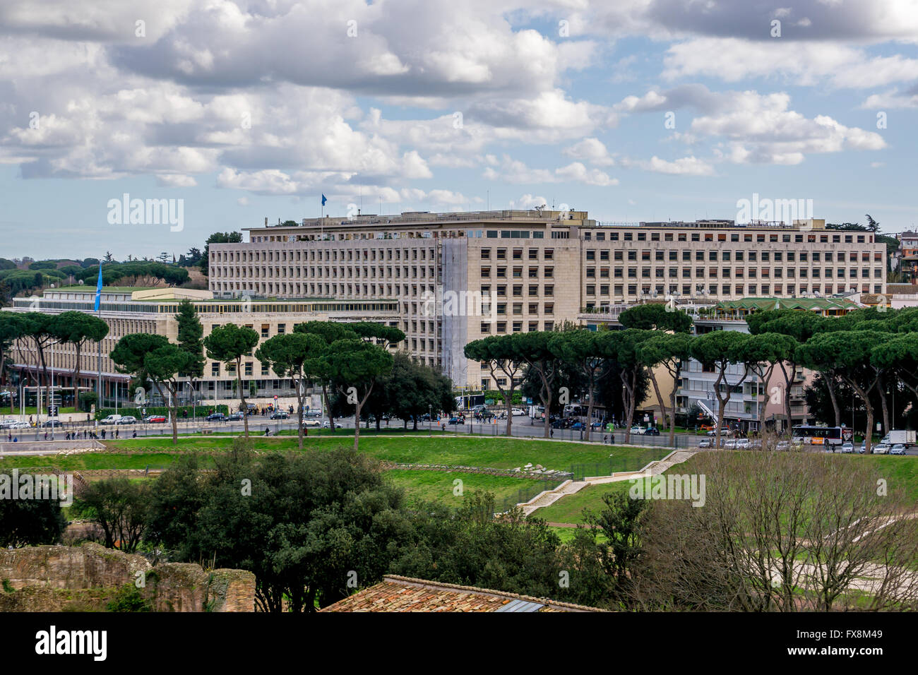 United Nations FAO Food And Agriculture Organization Building In United Nations FAO Food And Agriculture Organization Building In