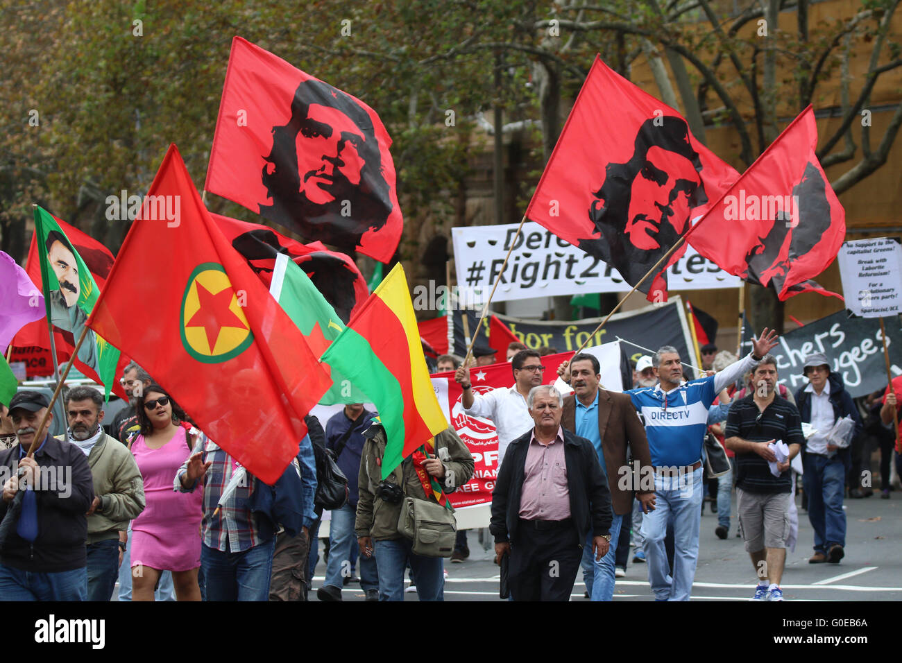 Sydney Australia 1 May 2016 The Annual May Day March Started In