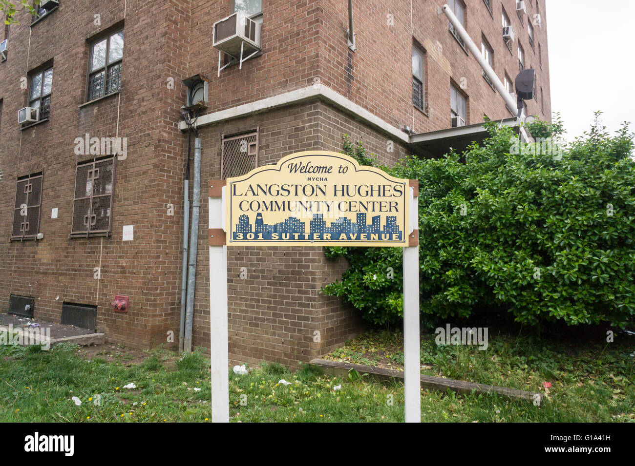 Langston Hughes Community Center in the Langston Hughes housing Stock ... Langston Hughes Community Center in the Langston Hughes housing Stock ...