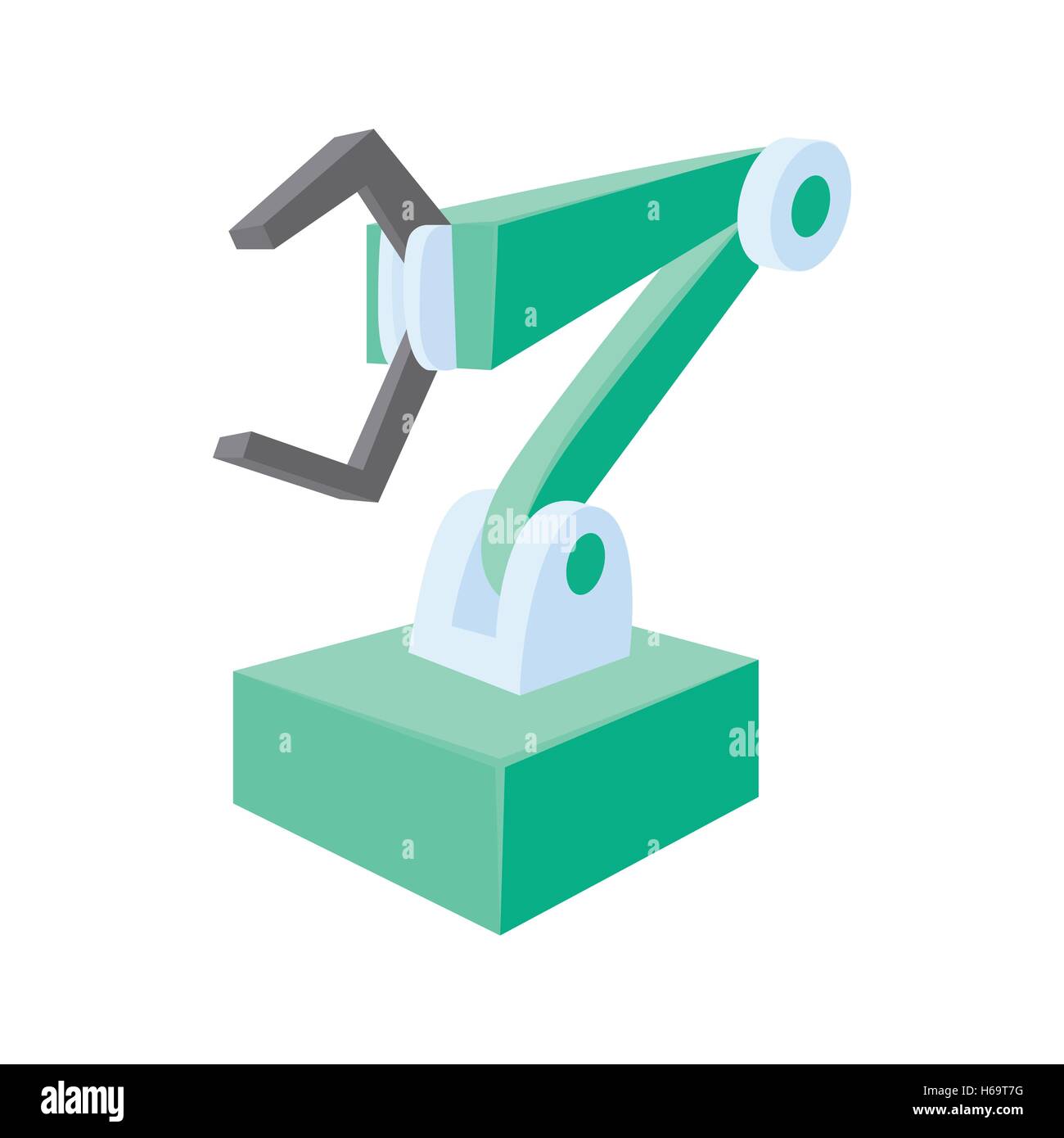 Robotic arm icon, cartoon style Stock Vector Art & Illustration, Vector ... Robotic arm icon, cartoon style Stock Vector Art & Illustration, Vector ...