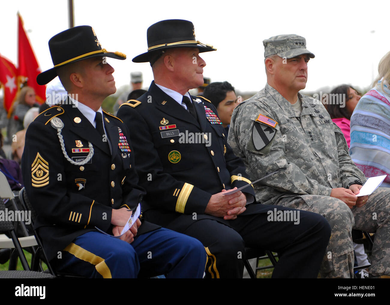Lt. Gen. Mark Milley (right), commander of III Corps, Brig. Gen Stock ... Lt. Gen. Mark Milley (right), commander of III Corps, Brig. Gen Stock ...