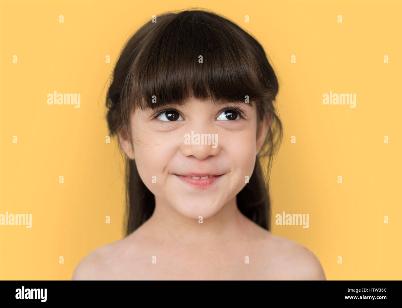 Little Girl Smiling Bare Chested Stock Photo, Royalty Free Image ... Little Girl Smiling Bare Chested Stock Photo, Royalty Free Image ...
