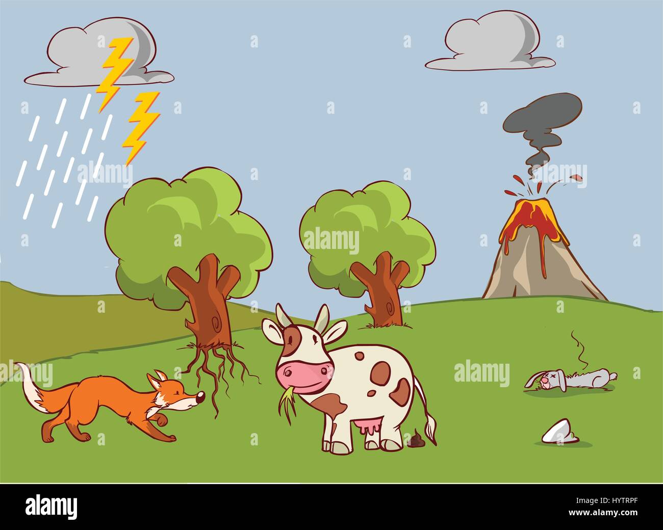 vector illustration of a nitrogen cycle Stock Vector Art & Illustration ... vector illustration of a nitrogen cycle Stock Vector Art & Illustration ...