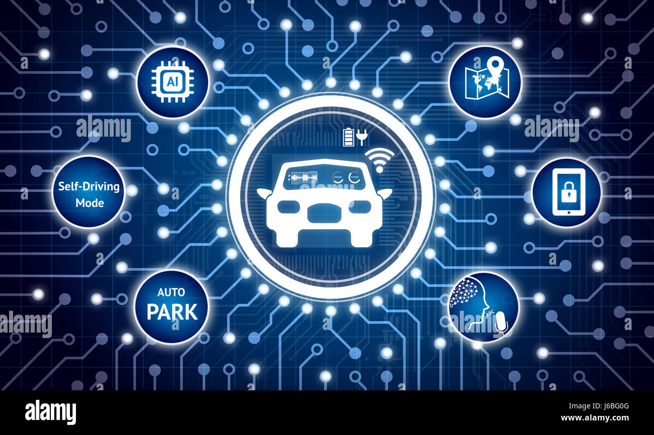 Smart car and internet of things (IOT) concept. Electric circuit Stock ... Smart car and internet of things (IOT) concept. Electric circuit Stock ...