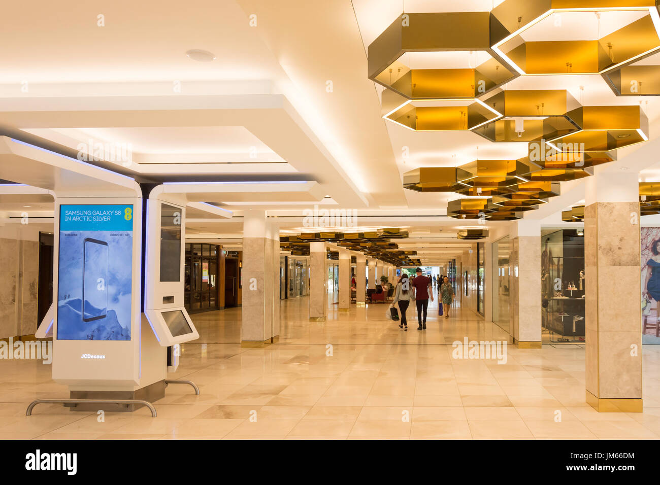 Interior of Central Milton Keynes Shopping Centre (The Centre mk Stock Photo, Royalty Free Image ...
