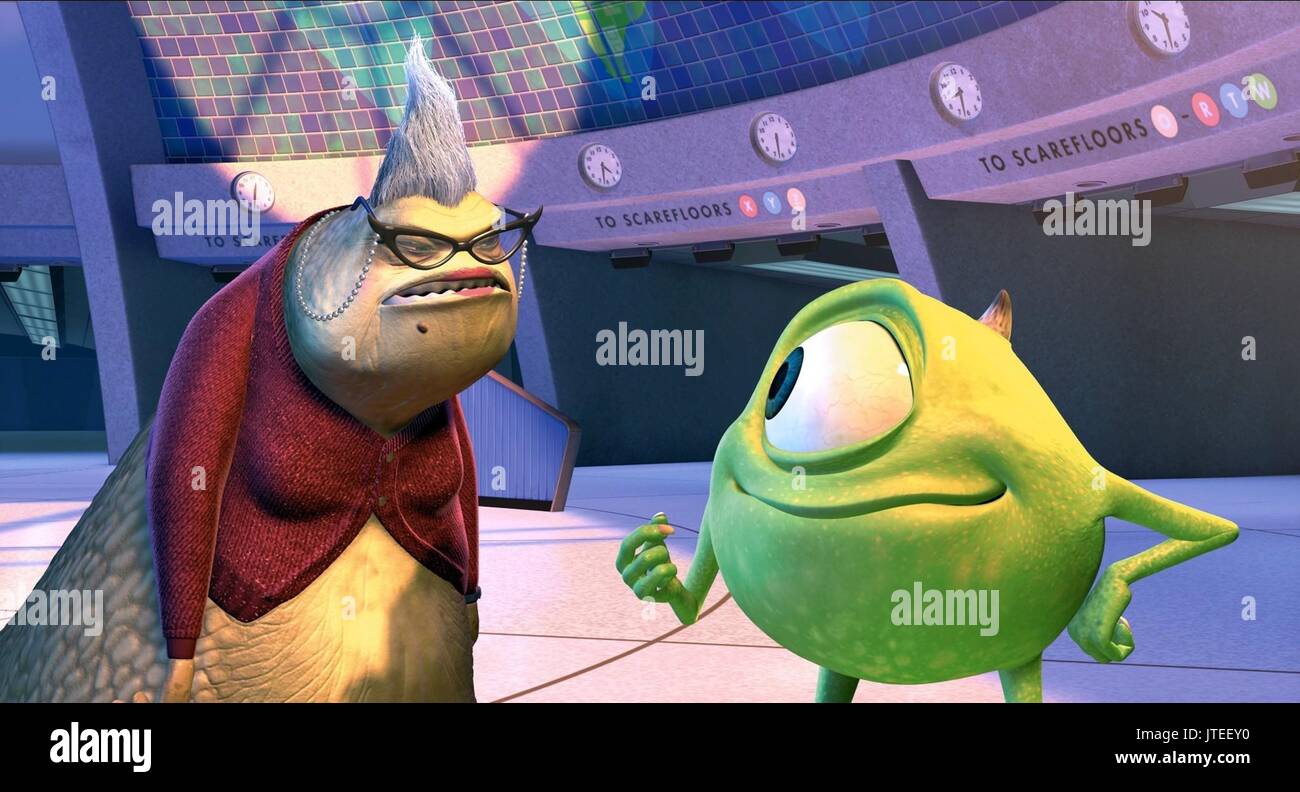 ROZ & MIKE MONSTERS INC.; MONSTERS INC. (2001 Stock Photo, Royalty Free ... ROZ & MIKE MONSTERS INC.; MONSTERS INC. (2001 Stock Photo, Royalty Free ...