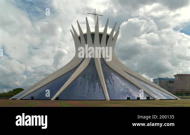 Brasilia, DF, Brazil 03.10.2023 The Catedral Metropolitana Nossa ...