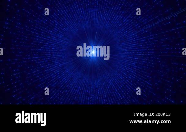 Blue Falling Matrix Digital Rain Matrix style Cyrillic alphabet code ...