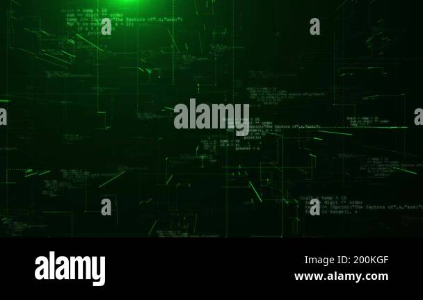 Modern Digital Coding Programming Language Overlay Background Writing Code Animation Grunge