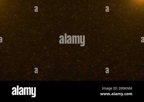 Award party stage golden glitter animation. stars lights particles ...