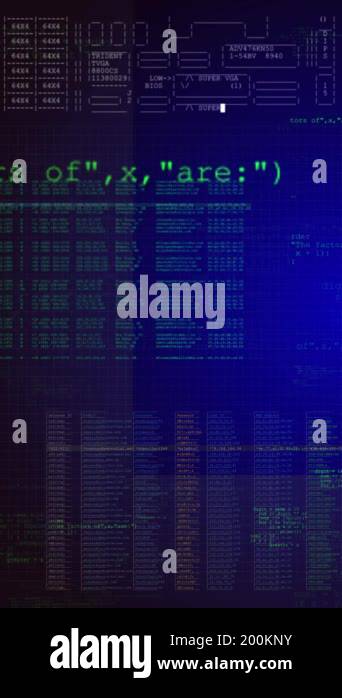 Programming code screen, software development. Perfect for coding, IT solutions, digital ...